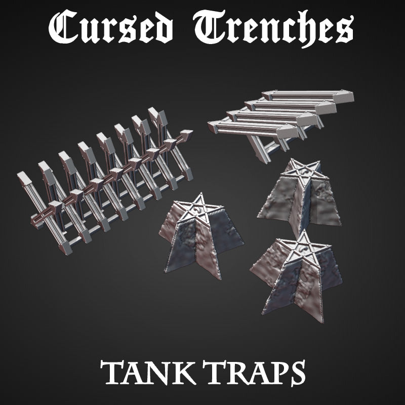 Cursed Trenches - Tank Traps – Warscape 3D