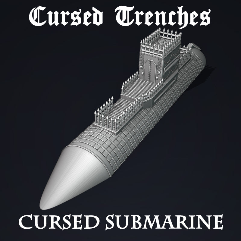 Cursed Trenches: Cursed Submarine – Warscape 3D