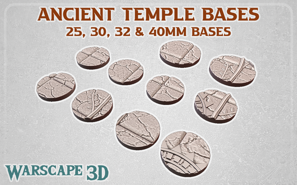Ancient Temple Bases – Warscape 3D